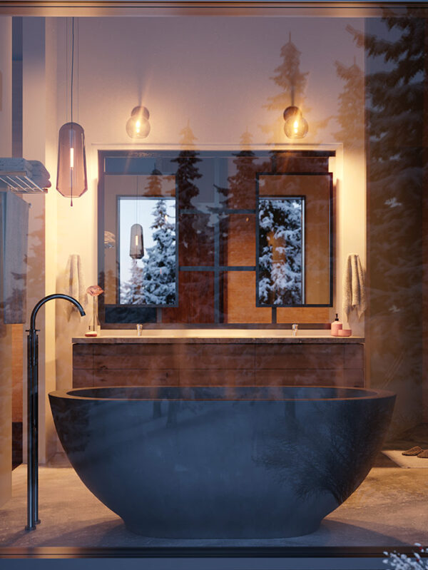 Mountain Modern Interior Design at Whitetail Club - Whitetail Club