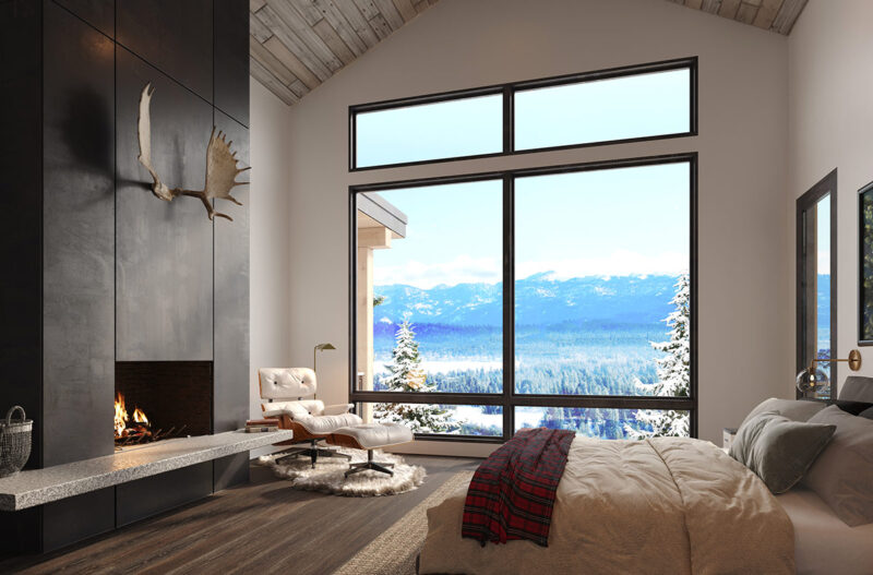 Mountain Modern Interior Design at Whitetail Club - Whitetail Club