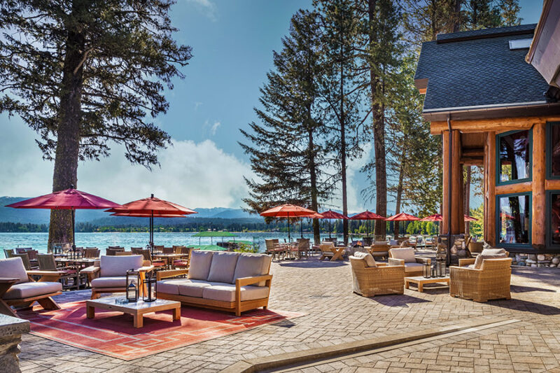 The Lakefront Clubhouse at Whitetail Club, a Gem on Payette Lake ...